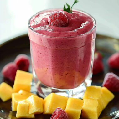 Raspberry Mango Smoothie: A Refreshing and Healthy Recipe for Any Time