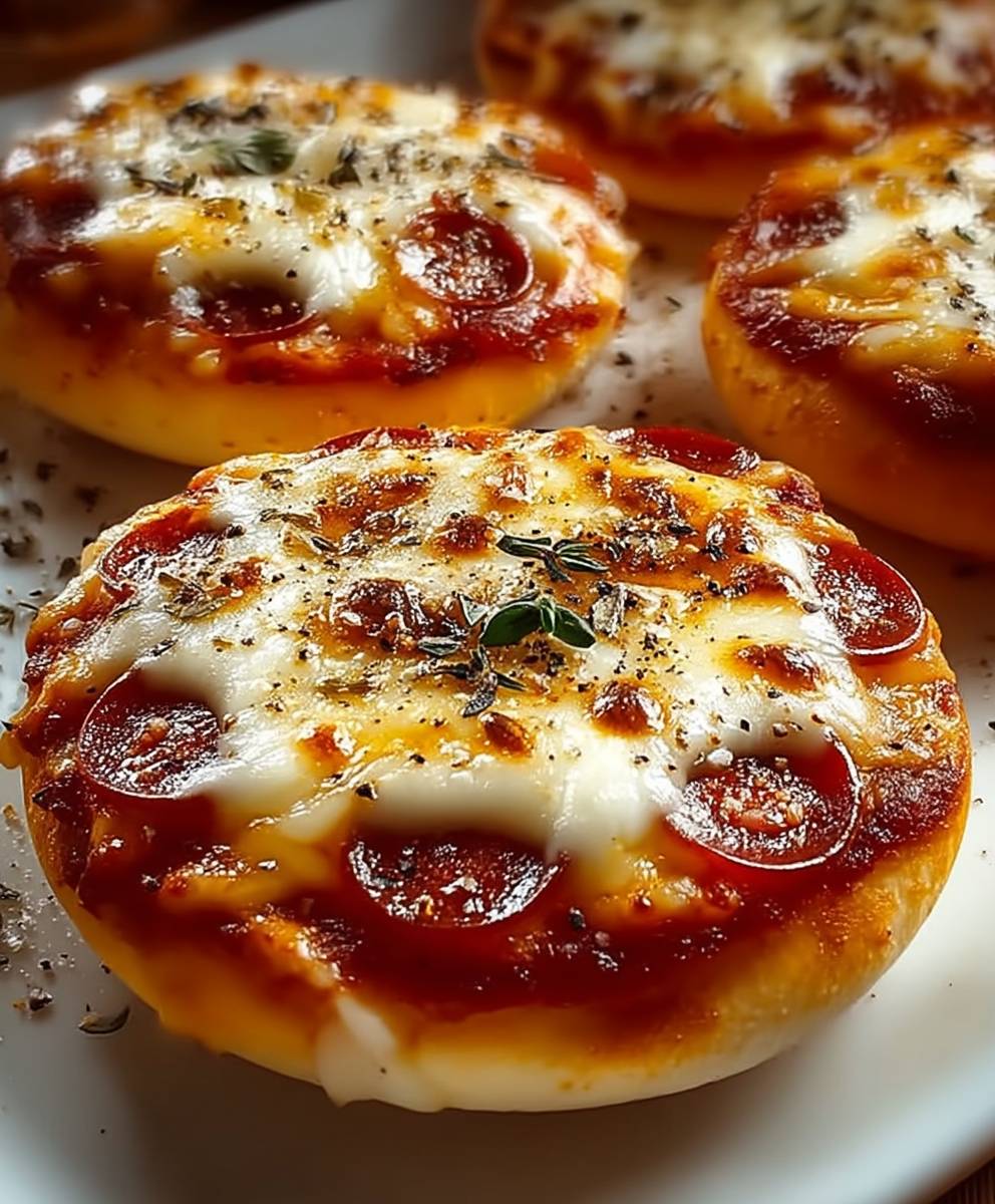 Mini English Muffin Pizzas: Quick & Easy Recipe
