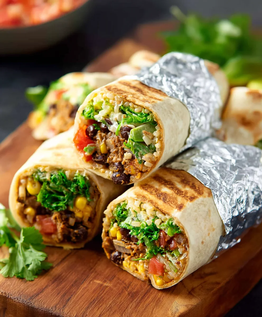 Easy Vegan Burrito Recipe- Flavorful & Quick Dinner